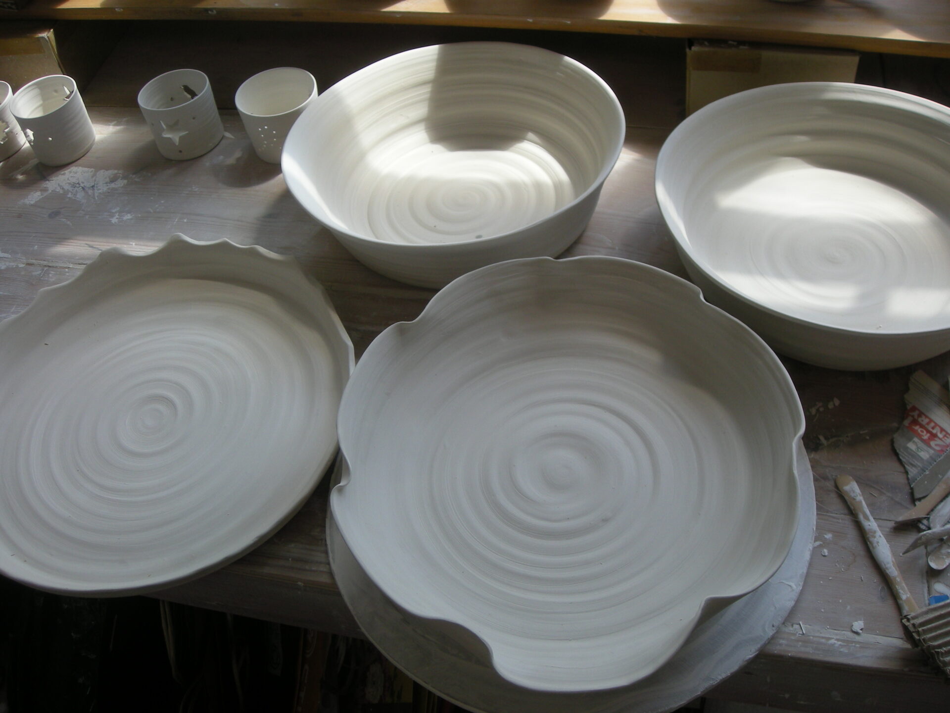 Clean lines, simple tactile form - Chichester Open Studios